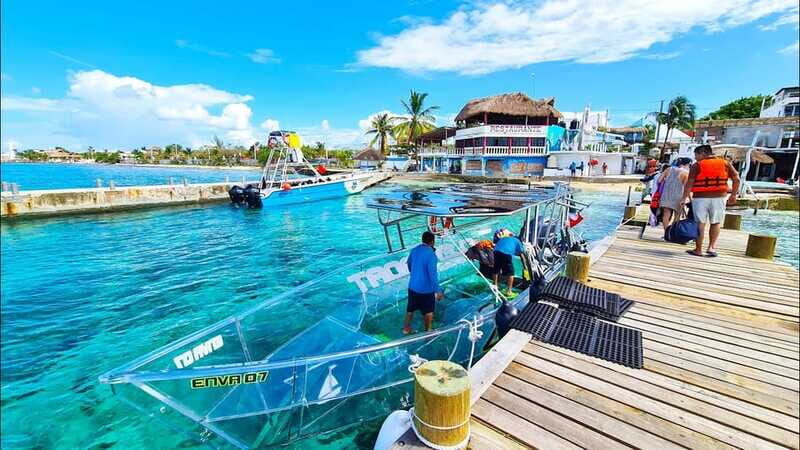 Cozumel: Clear Boat & Snorkel Tour