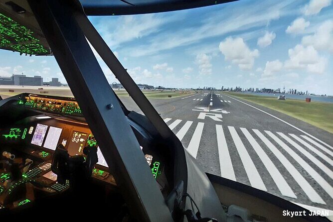 Flight simulation in the real cockpit 70 minutes of real experience ...