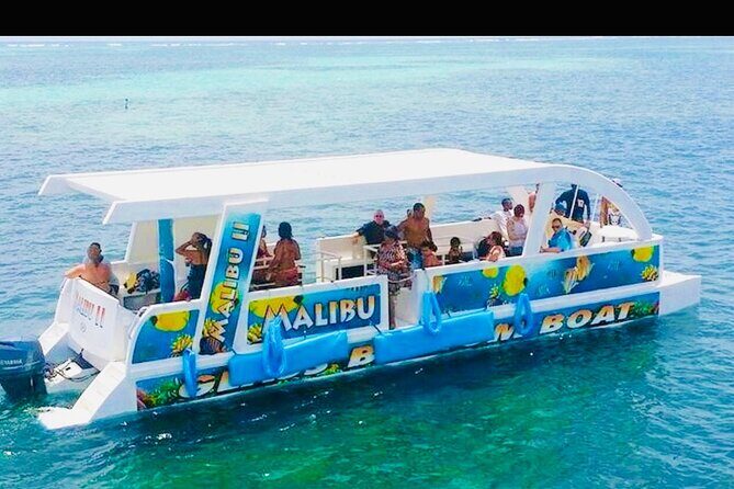 Glass Bottom Boat public & private in Punta Cana