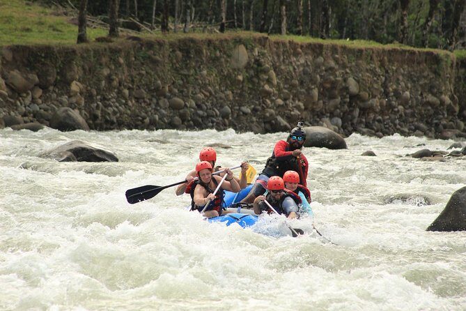 La Fortuna white water rafting + Authentic Costa Rican Lunch