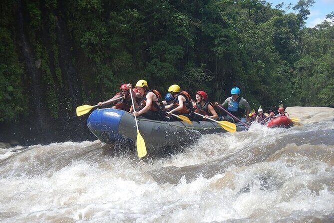 Rafting in Baños de Agua Santa in Ecuador
